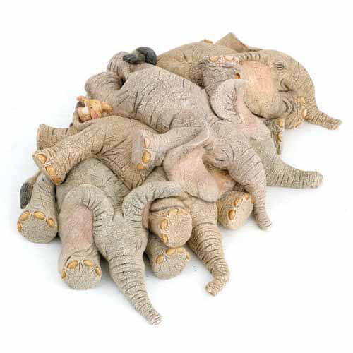 Tuskers Elephants- Collectible Elephant Figurines.